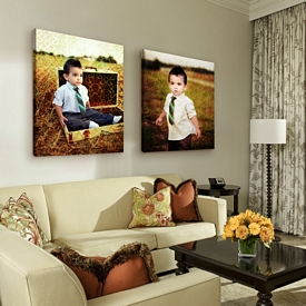 Pop Art Portraits in Room