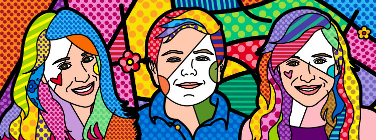 Handcrafted Cubism Pop Art Portraits from Your Photos